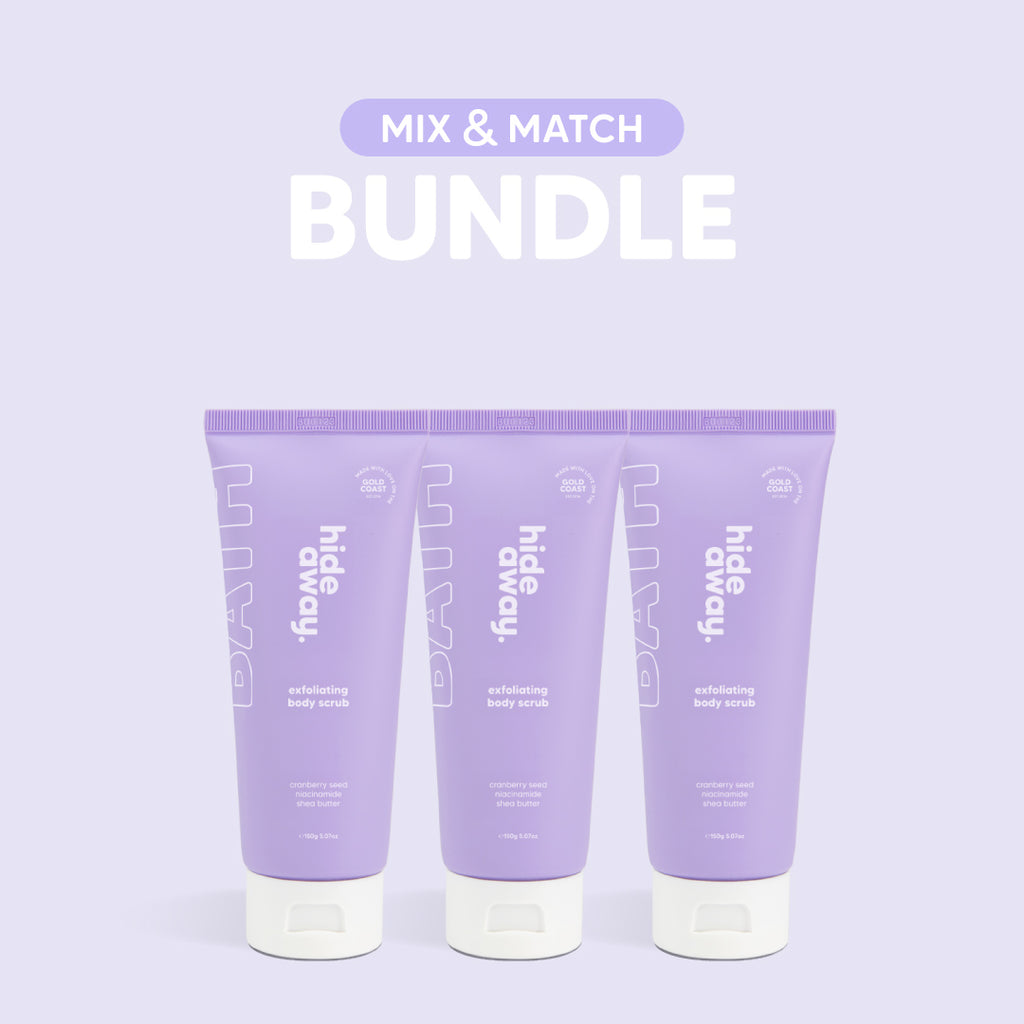 Mix & Match Body Scrubs – Hideaway