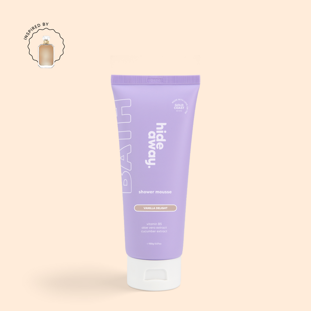 Vanilla Delight Shower Mousse – Hideaway